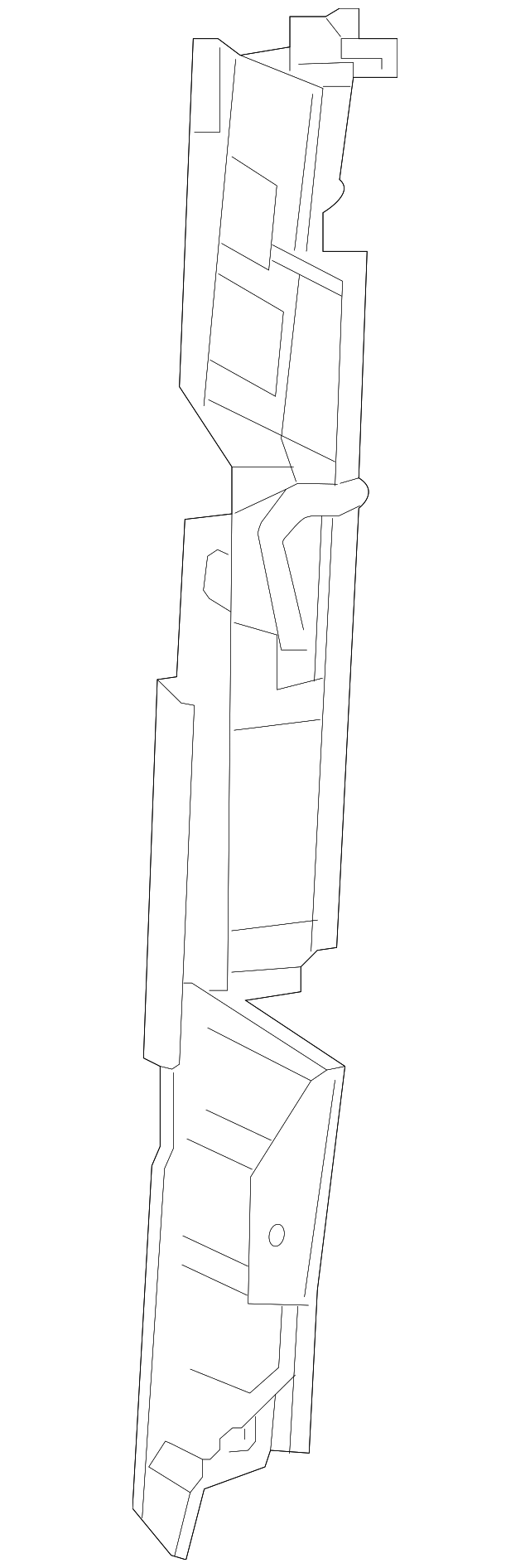 2021-2024 GM Driver Side Radiator Air Baffle 84252893 GM ...