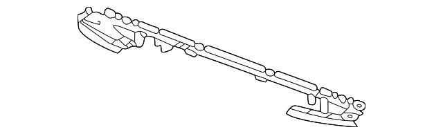 2021-2022 GM Lower Radiator Air Baffle 84252887 | GMPartsDirect.com