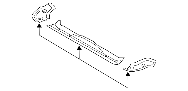 2020-2024 Subaru Lower Tie Extension 51231AN00A9P | Subaru Parts Store