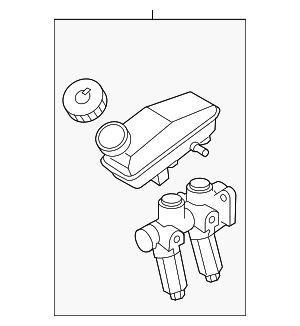 2004-2008 Chevrolet Master Cylinder 93742398 | GM Parts Center
