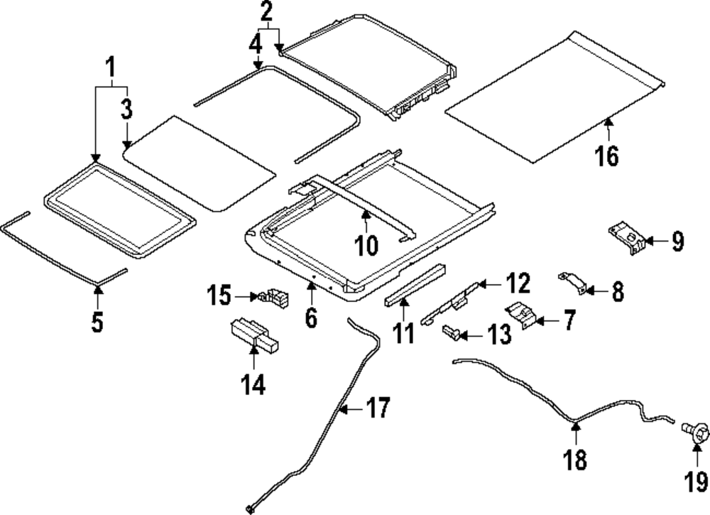 2022-2024 Nissan Pathfinder Frame Assembly 91306-6TA0B | My Nissan Part