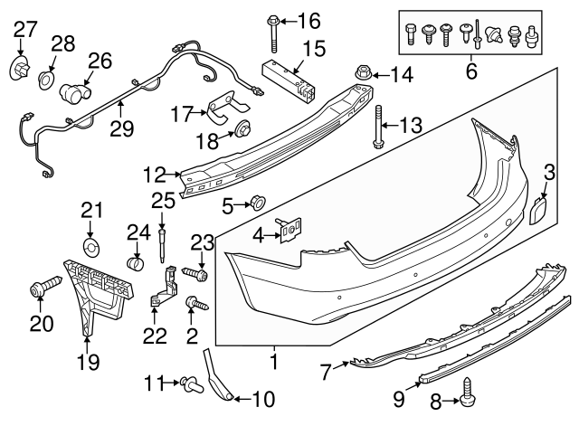 2012-2017 Audi Cover Molding 8T0-807-791-B-1RR | Audi OEM Parts