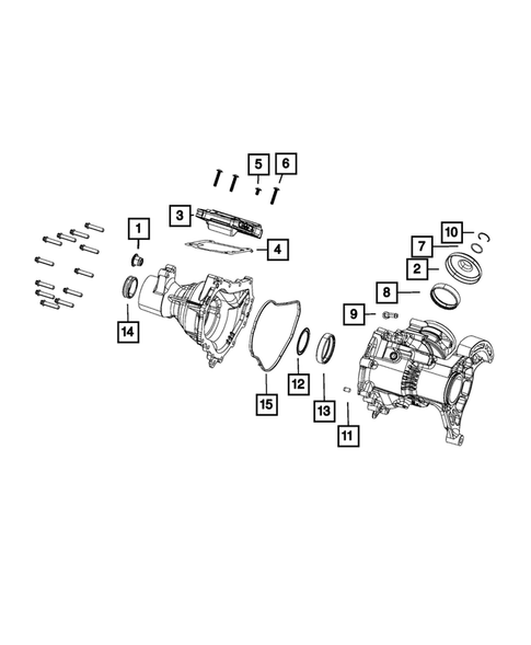 Transfer Case and PTU Assembly for 2020 Jeep Cherokee | Mopar eStore