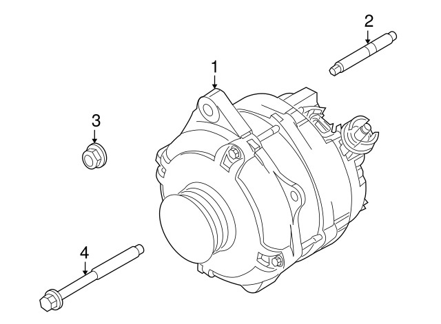 DG1Z-10346-B - Alternator 2010-2019 Ford | AutoNation Parts