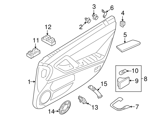 1995-2020 Nissan Bulb 26261-89902 | TascaParts.com