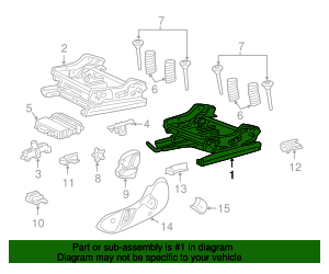 2001-2007 Mercedes-Benz Seat Adjustment 000-910-22-36 | Mercedes-Benz Parts