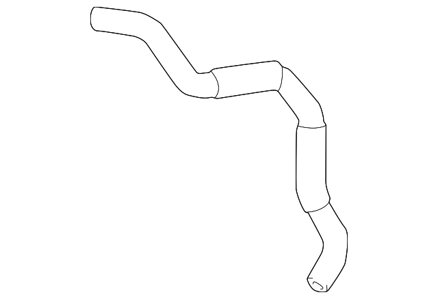 2002-2008 Toyota Reservoir Hose 44348-02050 | Toyota Parts Center