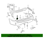 2003-2023 Toyota Bumper Cover Cushion 52356-60050 | Toyota Parts Center