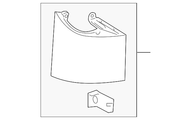 2008-2022 Toyota Sequoia Filler 52507-0C010 | OEM Parts Online
