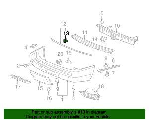 2007-2020 GM Multi-Purpose Clip 11561857 GM | GMPartsDirect.com