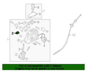 95840-B1000 - Shift Interlock Solenoid 2015-2020 Hyundai | AutoNation Parts