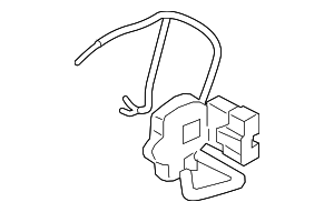 2015-2017 Hyundai Switch Housing 46780-B1000 | QuirkParts