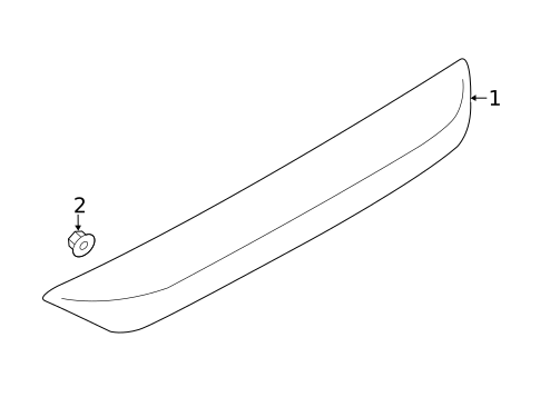 High Mounted Stop Lamp for 2022 Subaru Forester | Subaru Direct Wholesale