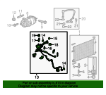 2013-2019 GM Air Conditioning Compressor Hose Assembly 84429954 GM ...