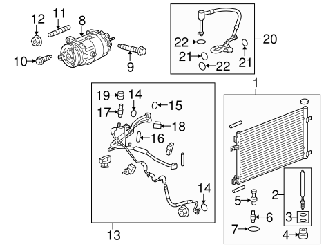 Automatic Temperature Controls for 2013 Cadillac XTS | GM Parts Center