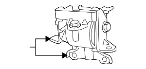 2007-2017 Mopar Automatic Transmission Mount 68309249AB | TascaParts.com