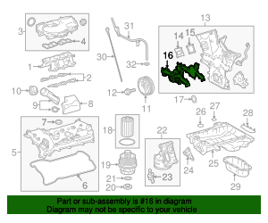 16100-09720 - Engine Water Pump - 2016-2021 Toyota Tacoma | OEM Genuine ...