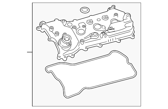 2016-2019 Toyota Valve Cover 11201-0P010 | Toyota Parts Center