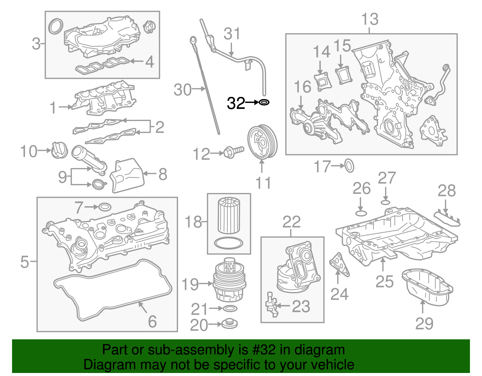 1988-2024 Toyota Engine Oil Dipstick Tube Seal 96721-19010 | Toyota ...