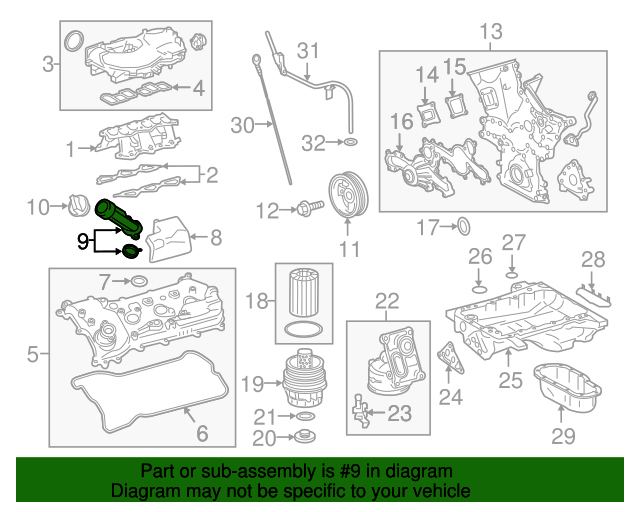 Toyota 2016-2023 Toyota Tacoma Filler Neck 12190-0P010 | Toyota Parts