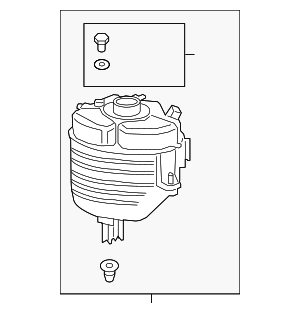 2020-2025 Toyota GR Supra Expansion Tank 16470-WAA01 | Toyota Parts Center