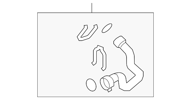 8K0-121-101-M - Upper Hose 2009-2017 Audi | Audi OEM Parts