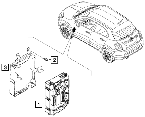 Keys, Modules and Engine Controllers for 2016 Fiat 500X | Mopar Parts