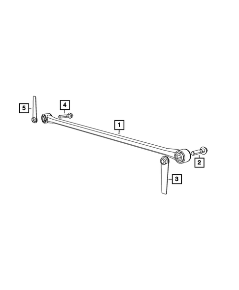 Rear Stabilizer Bar for 2017 Ram 1500 | TascaParts.com