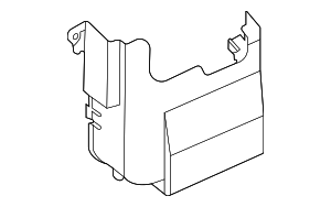 LX6Z-00810-A - Engine Control Module (ECM) Cover - 2020-2023 Ford ...