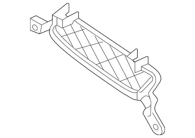 7450A306 - Grille - 2009-2015 Mitsubishi Lancer | Lasco Auto Parts