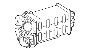 157-090-03-14 - Inter-Cooler 2011-2019 Mercedes-Benz | Mercedes-Benz ...