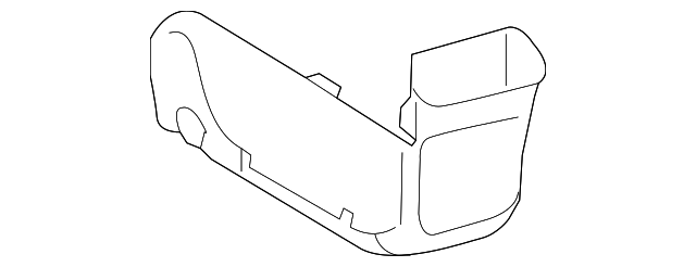 2018-2022 Lexus Rear Duct 58862-48120 | OEM Parts Online