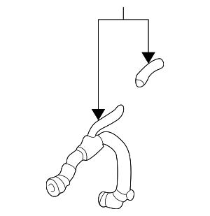 2000-2002 Audi Upper Hose 8D0-121-101-AG | OEM Parts Online