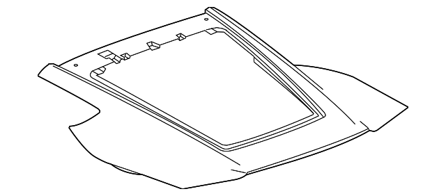 2014-2019 Chevrolet Corvette Lift Gate 84558629 GM | GMPartsDirect.com