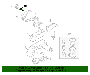 2011-2020 Ford Display Unit Screw -W714630-S303 | TascaParts.com