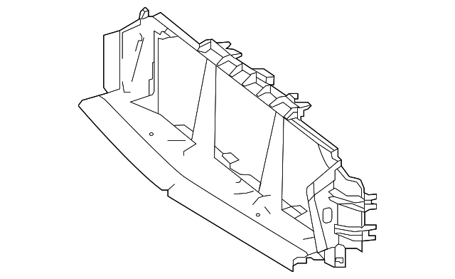 447-505-04-30 - Lower Duct 2016-2023 Mercedes-Benz Metris | Mercedes ...