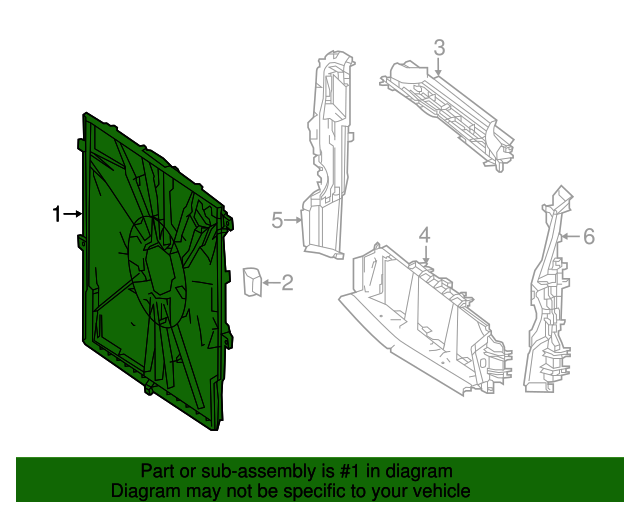 447-906-44-00 - Fan Assembly 2016-2020 Mercedes-Benz Metris | Mercedes ...
