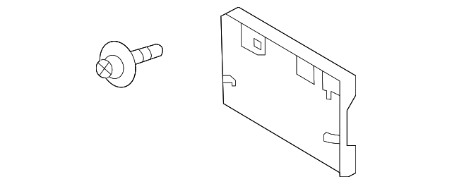 52114-0E200 - License Bracket - 2021-2023 Toyota Highlander | Nucar ...