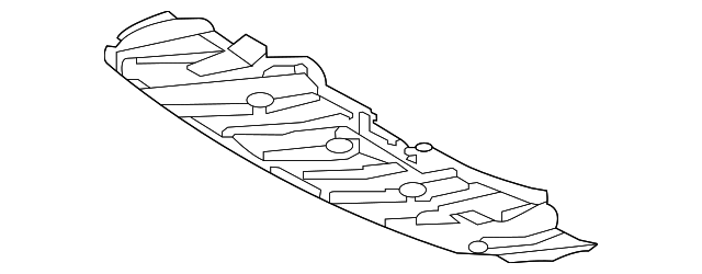 2021-2024 Toyota Highlander Under Cover 51441-0E181 | OEM Parts Online