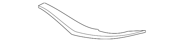 2021-2024 Toyota Highlander Molding Front Bumper - PASSENGER SIDE 52712 ...