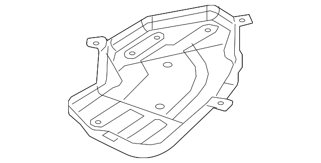 2013-2020 Dodge Durango Skid Plate - Driver's Side (LH) 5147235AC ...