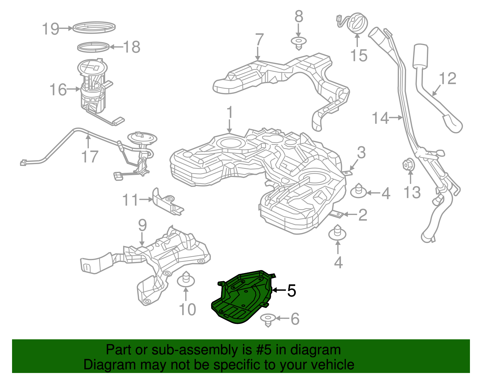 2011-2022 Mopar Skid Plat 68061321AE | Mopar Parts Canada