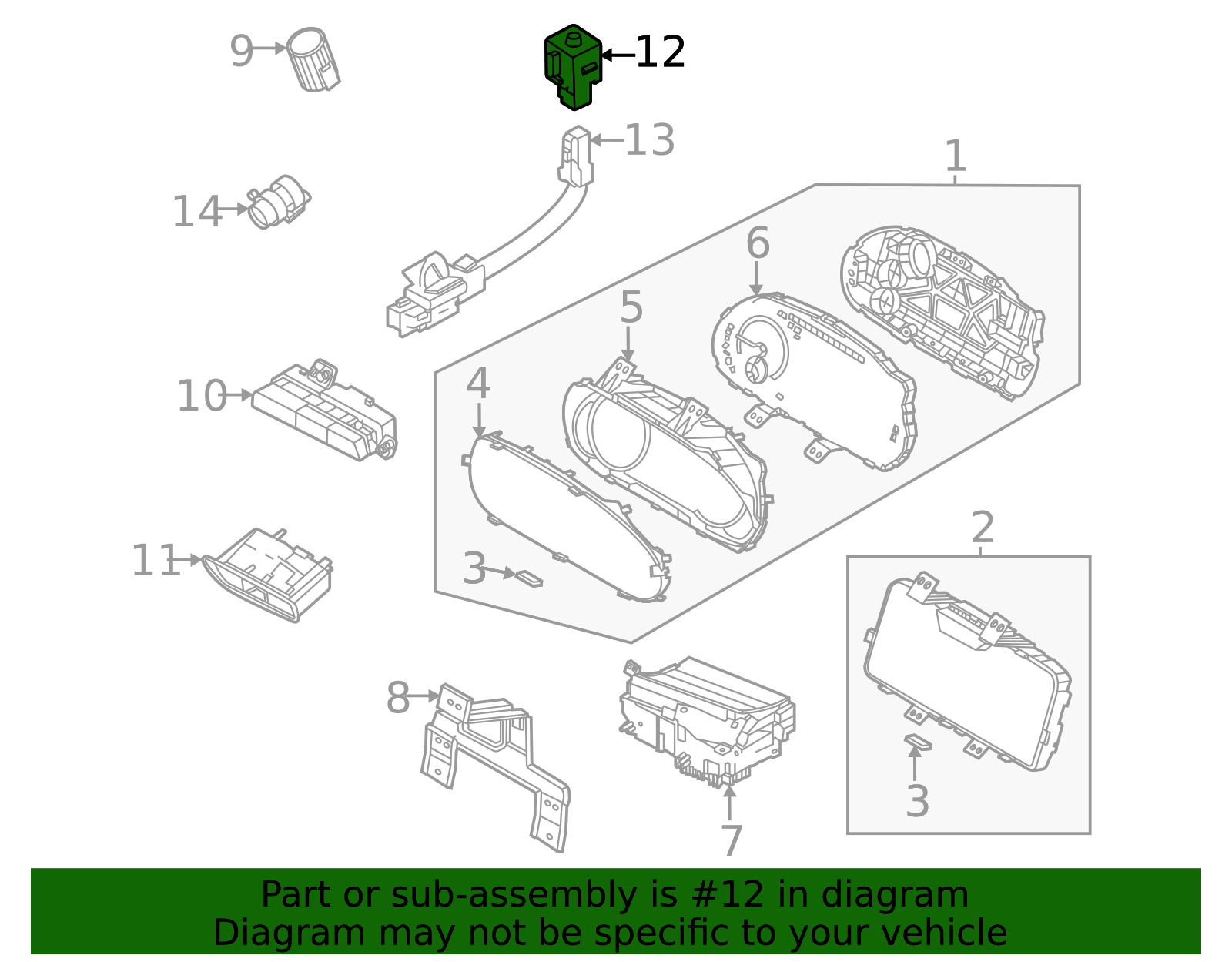 95410-L1000 - Anti-Theft Infrared Sensor 2021-2025 Genesis | AutoNation ...