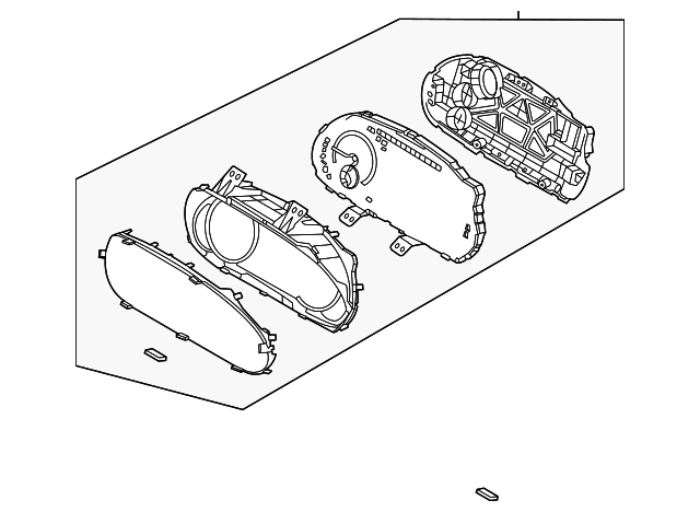 2022-2024 Genesis GV80 Instrument Cluster 94001-T6100 | QuirkParts