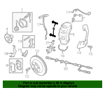 2004-2017 Volkswagen Touareg Disc Brake Caliper Bolt N-906-854-03 ...