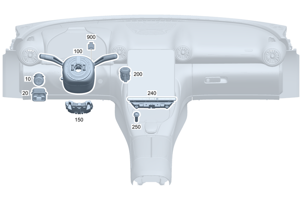 206-900-05-17 - Control Unit 2023-2025 Mercedes-Benz | Mercedes-Benz ...