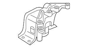 2011-2014 Nissan Side Mount 11210-1KC0B | Nissan Parts OEM