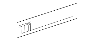 2007-2008 Hyundai Tiburon Nameplate 86310-2C710 | OEM Parts Online