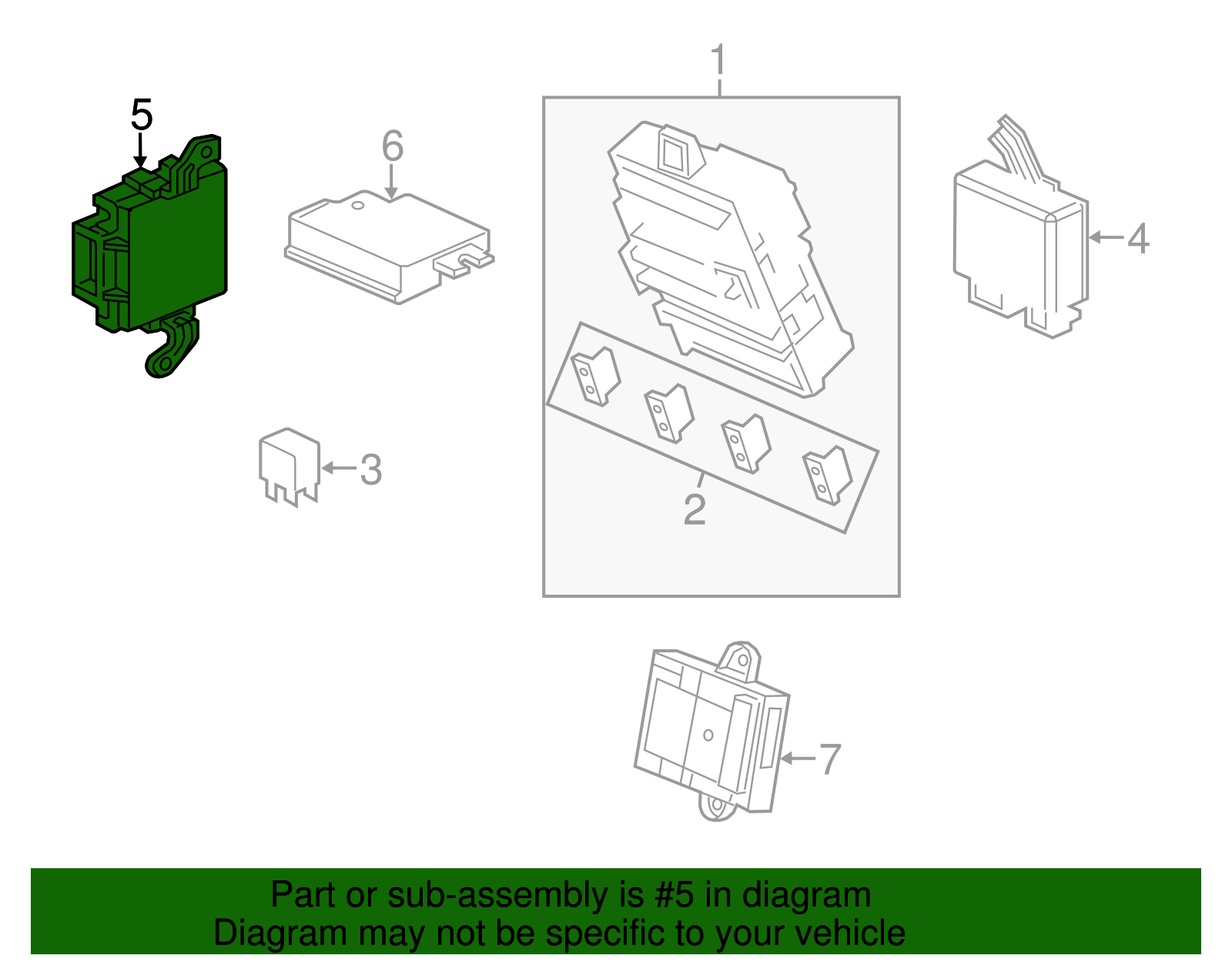 48310-R7L-A61 - Control Module 2015-2016 Honda CR-V | Honda Parts Online