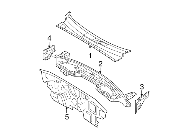 84124-2E050 - Insulator 2005-2007 Kia Sportage | Kia.Parts Store